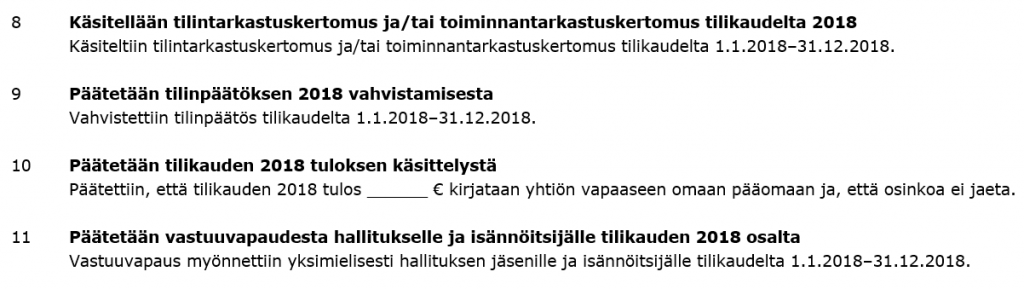 Yhtiökokouksen askellukset - SKH Isännöinti Oy
